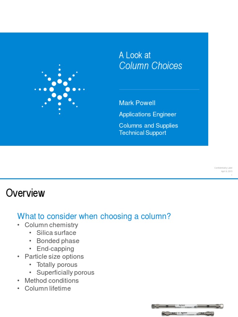 Metodo Agilent | PDF | High Performance Liquid Chromatography ...