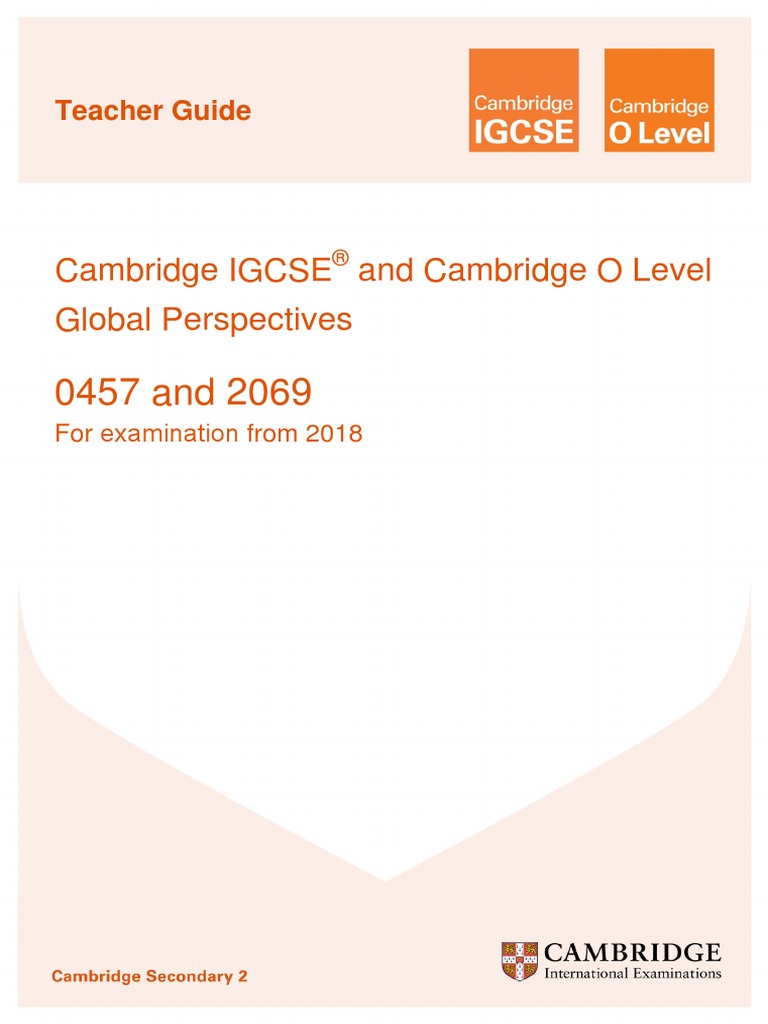 0457 Teacher Guide | Download Free PDF | Educational Assessment ...