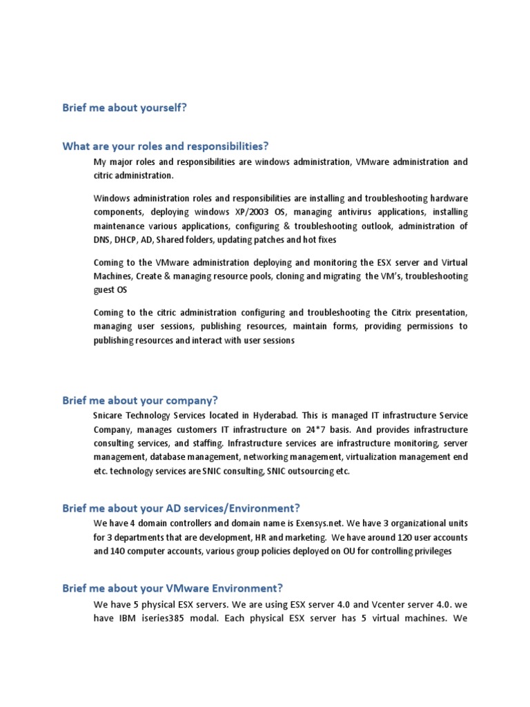 AD Questions With Answer | PDF | Active Directory | Domain Name System