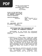 Sample Complaint For Replevin | PDF | Plaintiff | Complaint