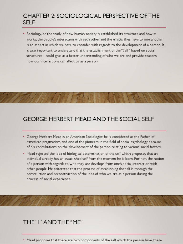 Understanding The Self PPT Presentation 2018a Chapter 1 | PDF ...