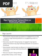 Module Sa Malikhaing Pagsusulat | PDF