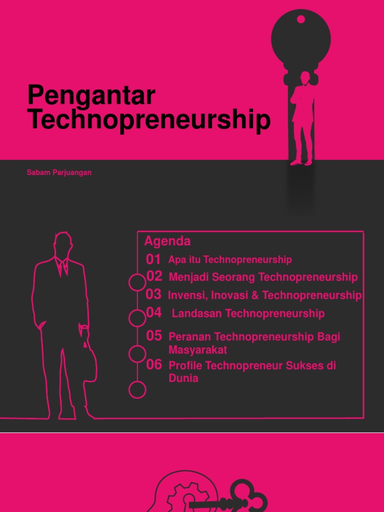 Pengantar Technopreneurship: Sabam Parjuangan | PDF