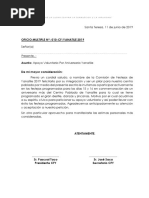 Modelo de Oficio para Pedir Donacion en Word Peru | PDF