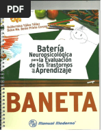 BANETA | PDF | Aprendizaje | Memoria