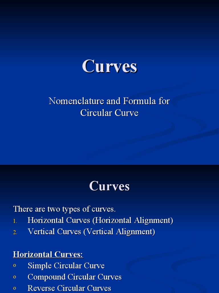 Curves | PDF | Analytic Geometry | Geometry