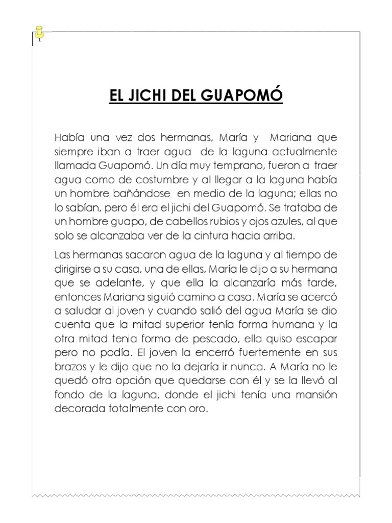 El Jichi Del Guapomó | PDF | Viajes y turismo