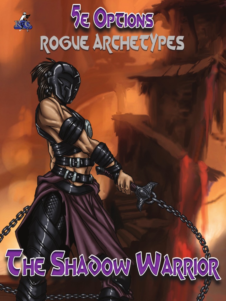Rogue Genius - Options Rogue Archetypes - Shadow Warrior | PDF ...