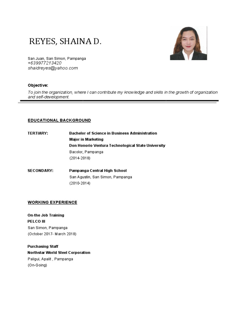 Reyes, Shaina D. Shaina D | PDF