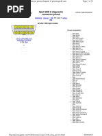 Mercedes OBD II Connector Pinout Guide | PDF | Motor Vehicle | Vehicles
