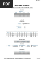 One Way Shear From CSI Safe For Isolated Footing | PDF | Mechanical ...