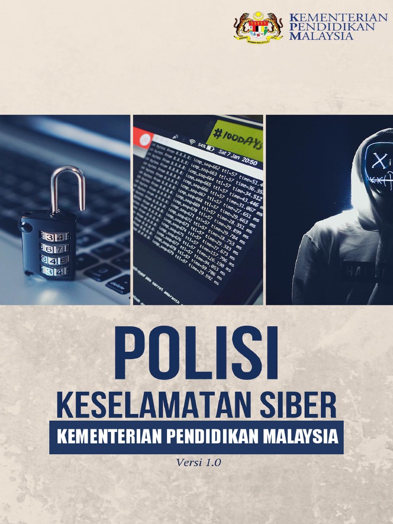 Polisi Keselamatan Siber KPM Versi 1.0 | PDF
