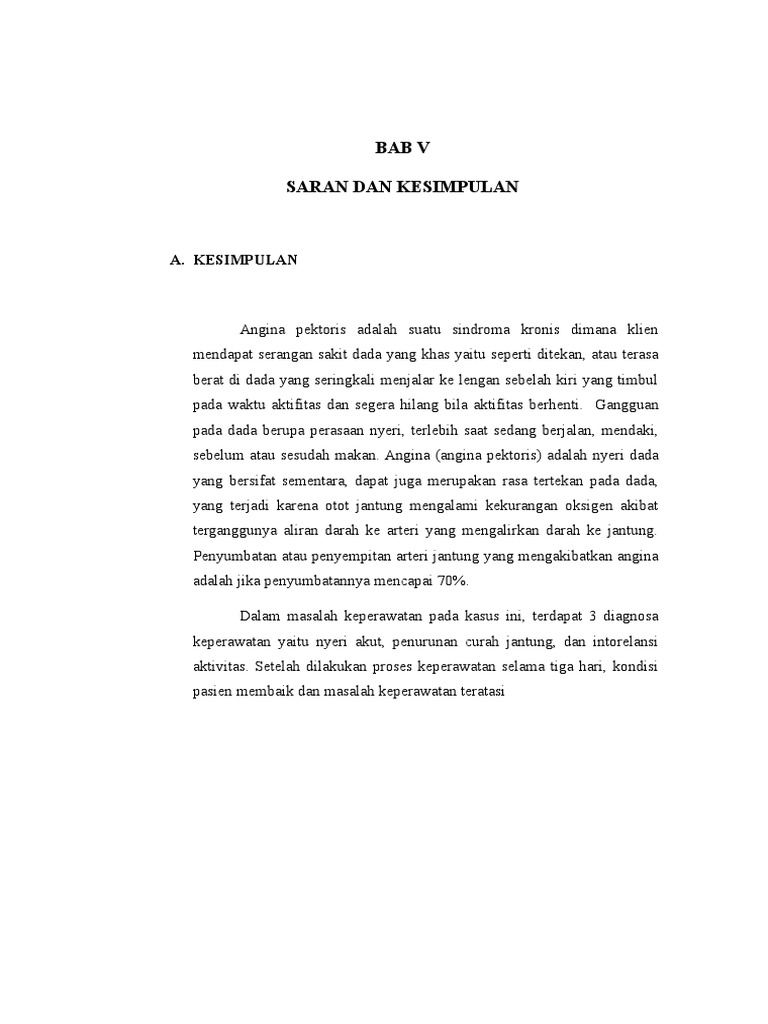 BAB 5-Kesimpulan Dan Saran Gadar | PDF