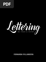 Florituras en Lettering: Guía Práctica | PDF