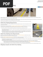 Floor Marking Guide | PDF | Aisle | Forklift