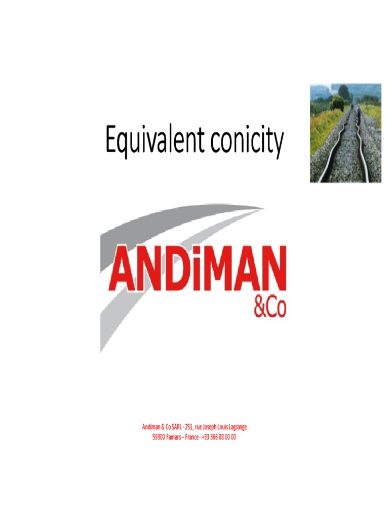 Equivalent Conicity - M. Dimblon | PDF | Rail Transport ...