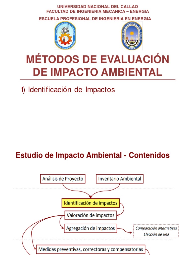 Metodos de Evaluacion Ambiental | Evaluación de impacto ambiental | Depósito