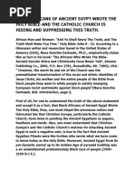 Nyabinghi Chants | PDF | Abrahamic Religions