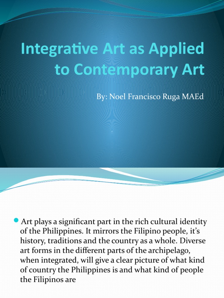 (Introduction)Integrative Art as Applied to Contemporary Art | Dances ...