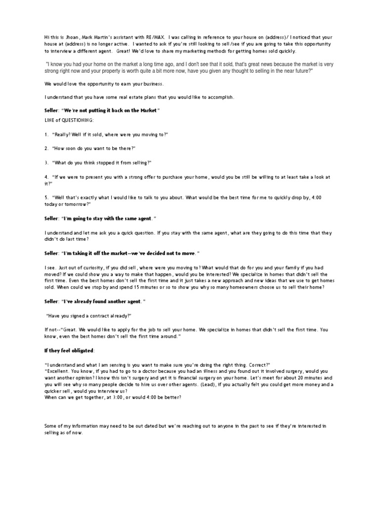 Expired Script | PDF | Sales | Market (Economics)