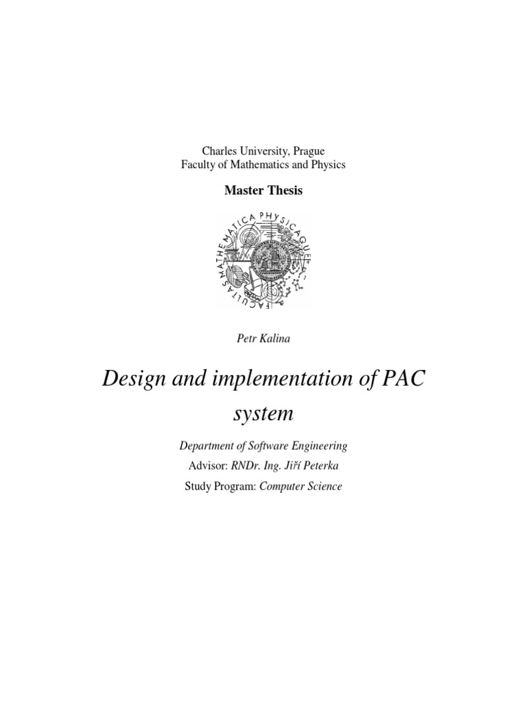 Design and Implementation of PAC System | Download Free PDF | Medical ...