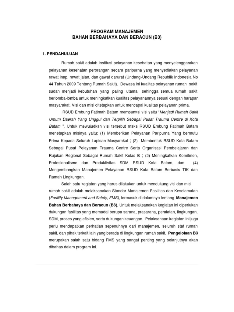 Program B3 2018 | PDF | Pengembangan Diri | Sains & Matematika