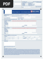 Account Modification Form | PDF | Debit Card | Banks