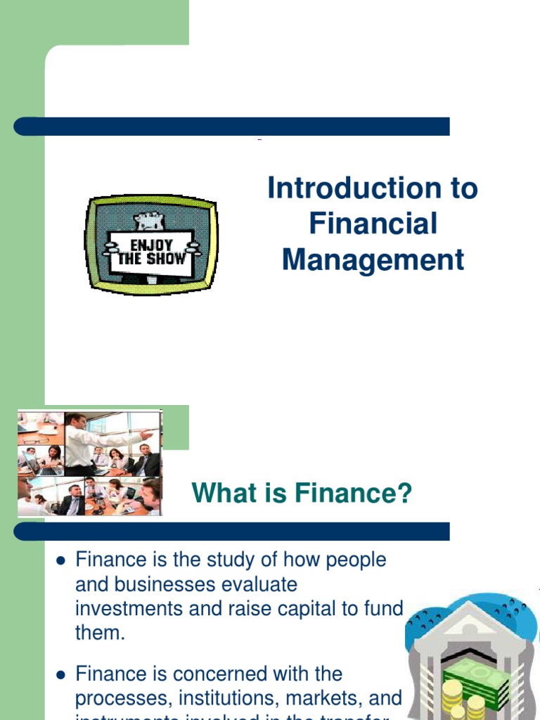 Introduction To Financial Management | PDF | Bonds (Finance ...