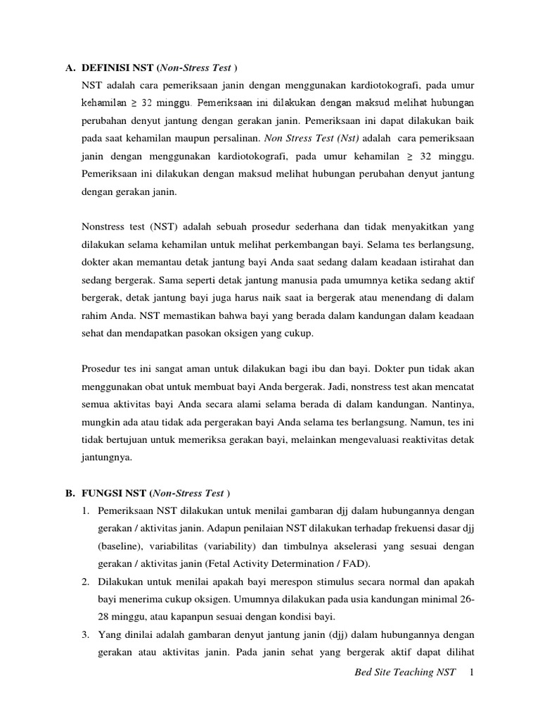 Definisi NST | PDF