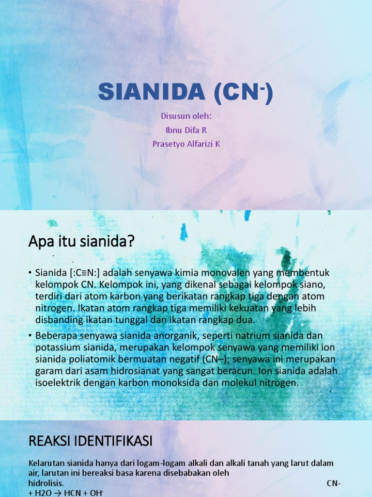 Sianida | PDF