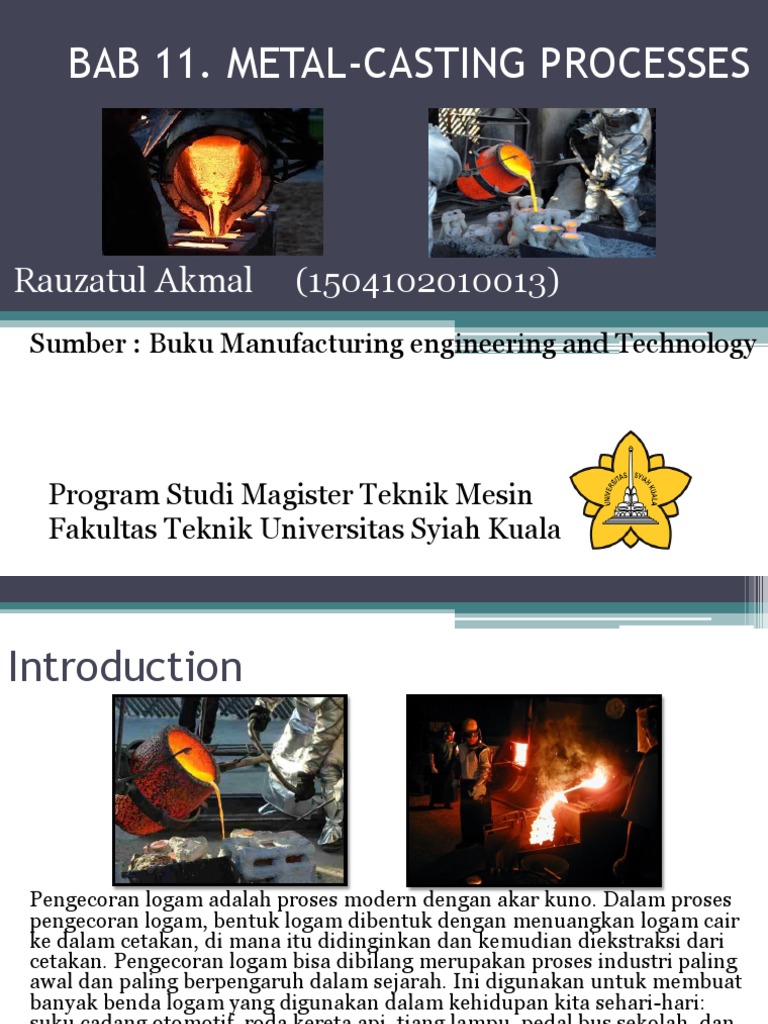 Proses Metal Casting | PDF