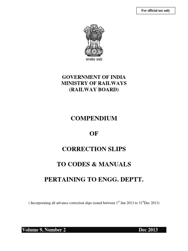 Cs Compedium Iricen 2013-12 | PDF | Track (Rail Transport) | Track Gauge