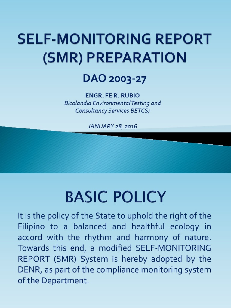 2017 Self-Monitoring Report | PDF | Hazardous Waste | Waste Management