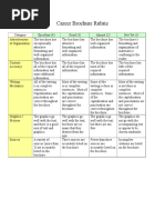 Rubric: Booklet Criteria Outstanding Proficient Consolidating Emerging ...