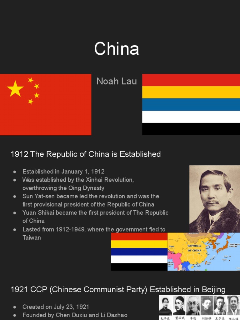 China Timeline | PDF | Kuomintang | Communist Party Of China