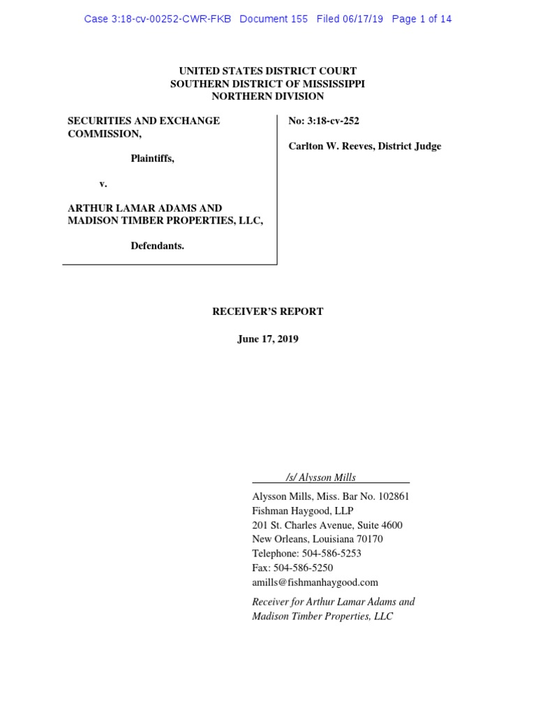 Status Report June 2019 | PDF | Bankruptcy | Lawsuit