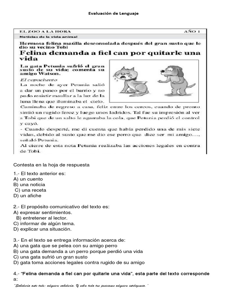 Prueba Textos Informativos | PDF | Póster | Adjetivo