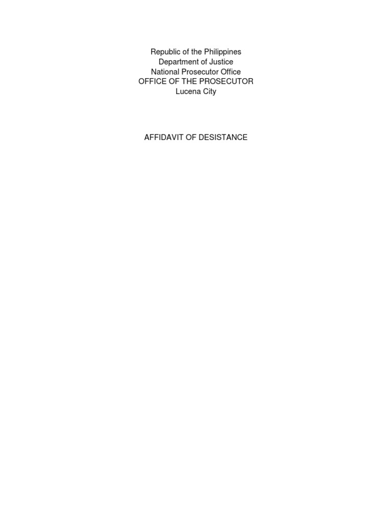 Affidavit of Resistance 1 | PDF | Public Law | Prosecution
