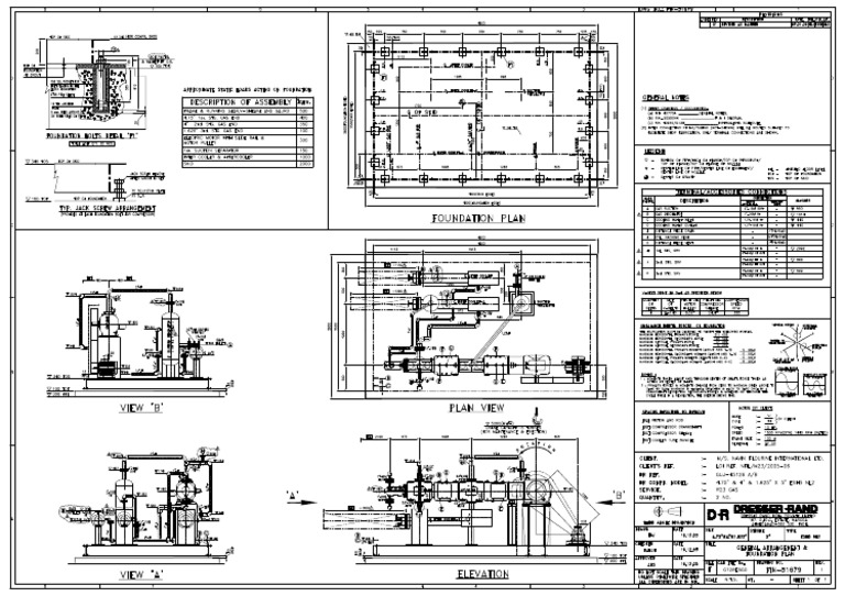 Compressor GA Drawing PDF | PDF