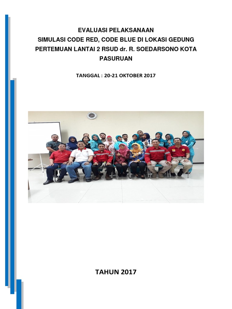 Evaluasi Simulasi Code Red, Code Blue | PDF