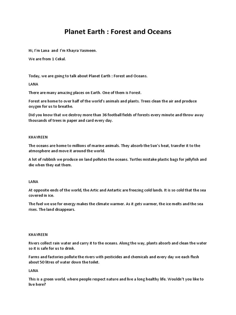 Planet Earth | PDF | Social Science | Home & Garden