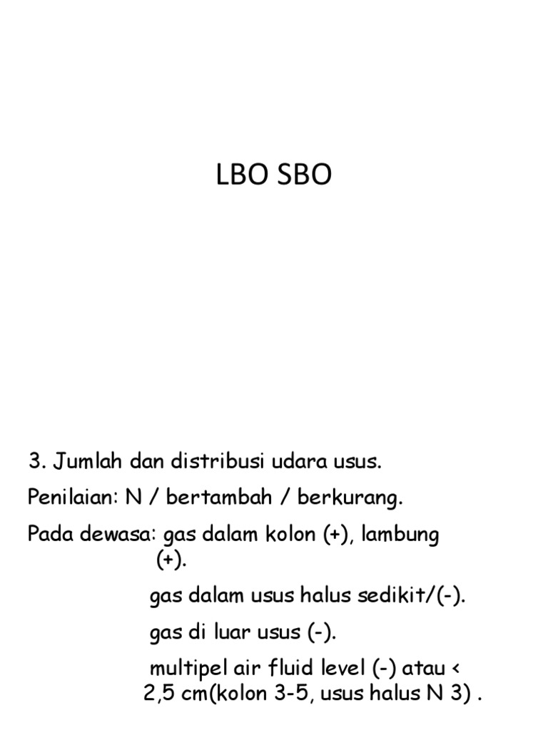 Lbo Sbo | PDF | Kajian Bahasa Asing