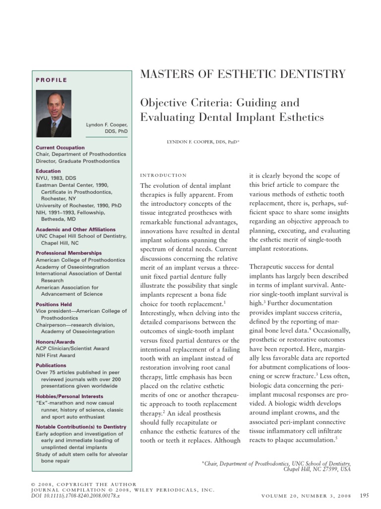 Gingival Zenith | PDF | Dental Implant | Dentistry