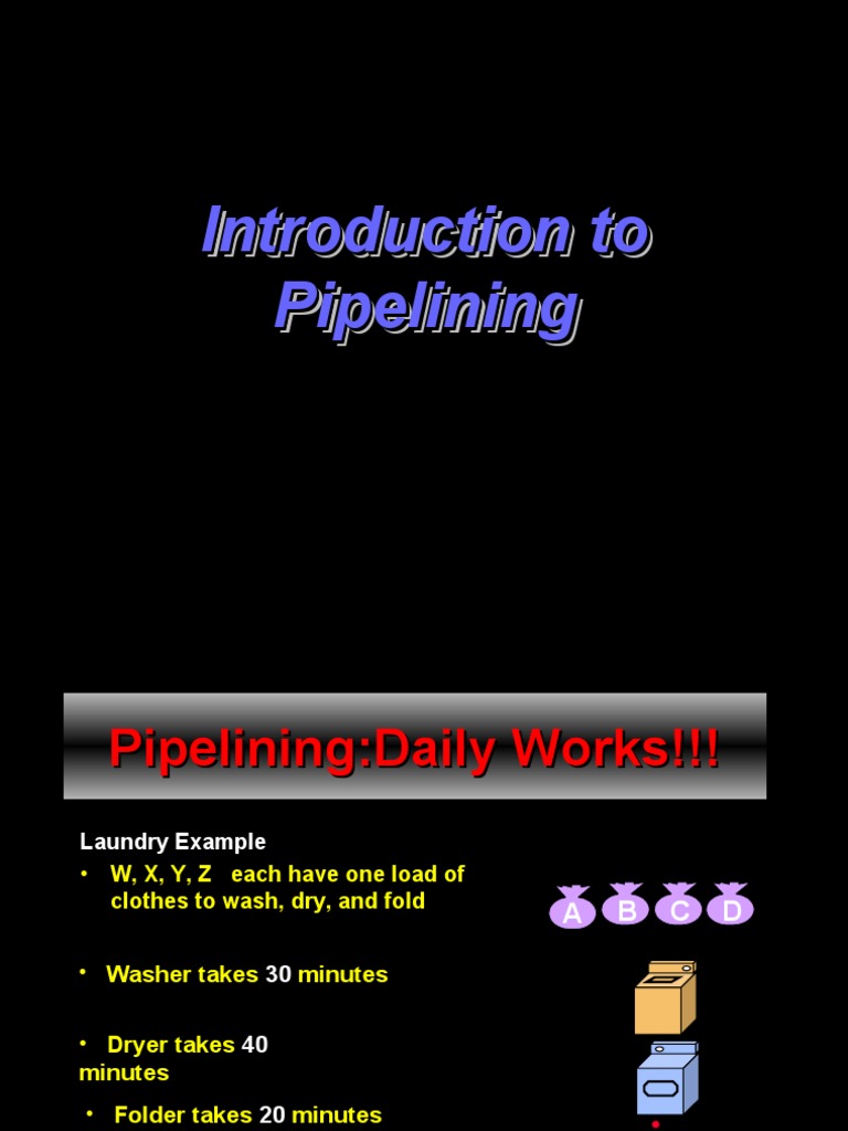 Introduction To Pipelining Introduction To Pipelining | PDF | Computing ...