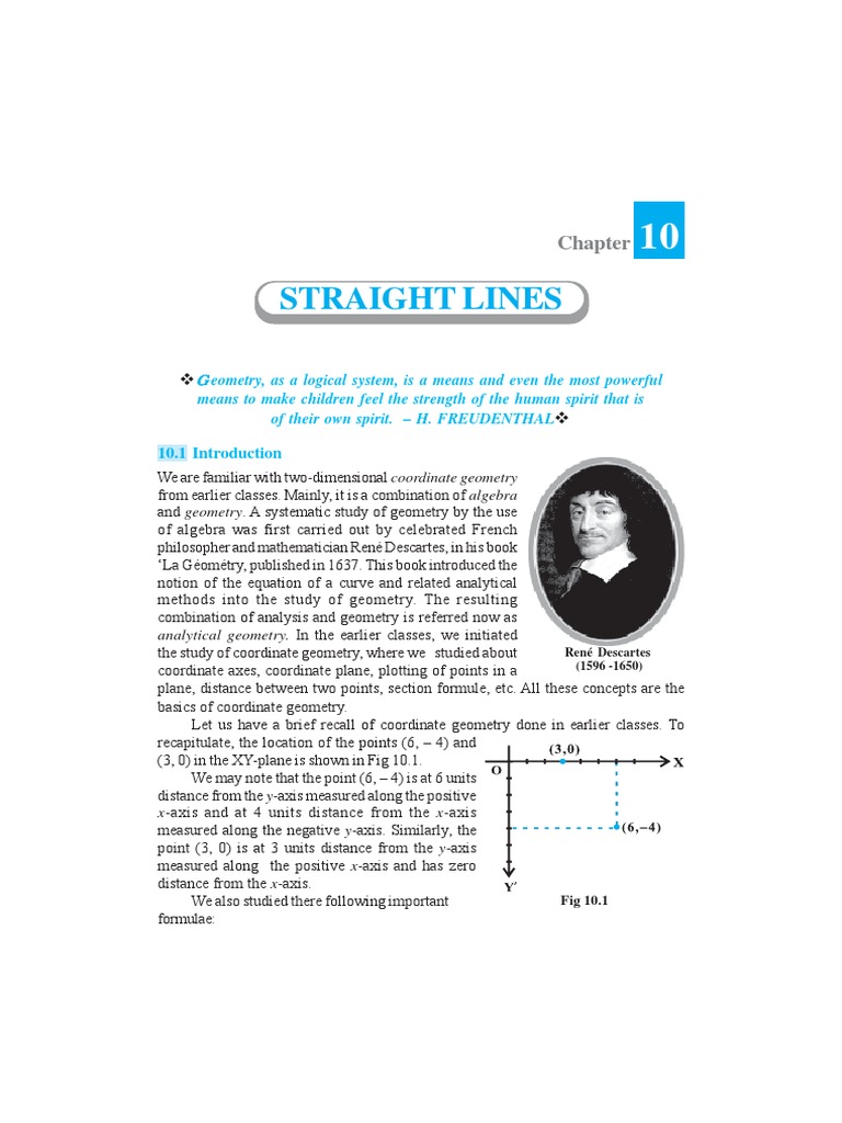 NCERT Class 11 | PDF | Line (Geometry) | Analytic Geometry