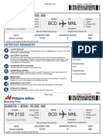 Cebu Pacific Itinerary Receipt Guide | PDF | Aviation