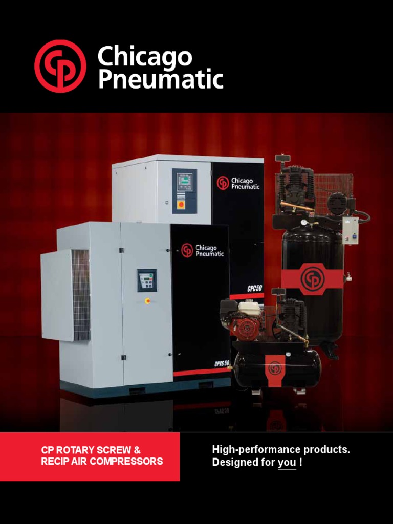 Catalogo Chicago Pneumatic | PDF | Manufactured Goods | Mechanical ...