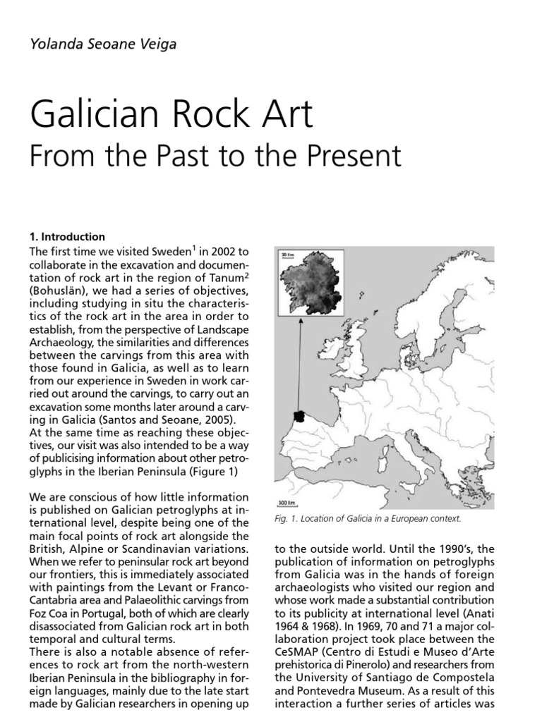 Galician Rock Art: History and Insights | PDF | Excavation (Archaeology ...