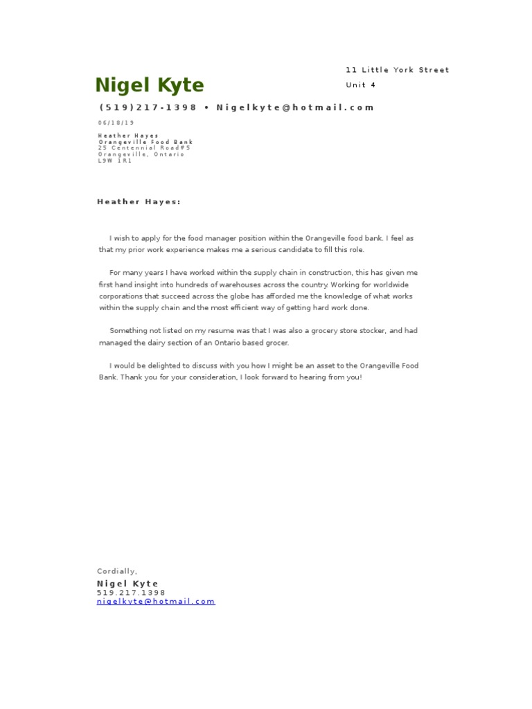 Resume Nigel Kyte | PDF | Economies | Business