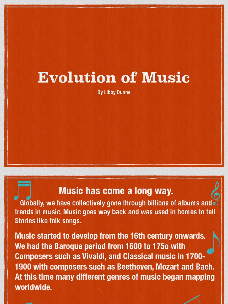 The Evolution of Music! | PDF